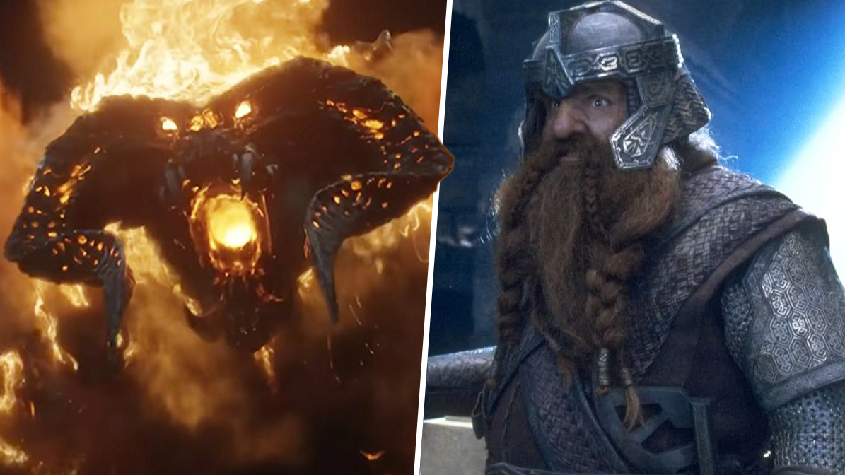 Balrog De Morgoth The Balrog, Durin's Bane From The Lord Of The Rings: