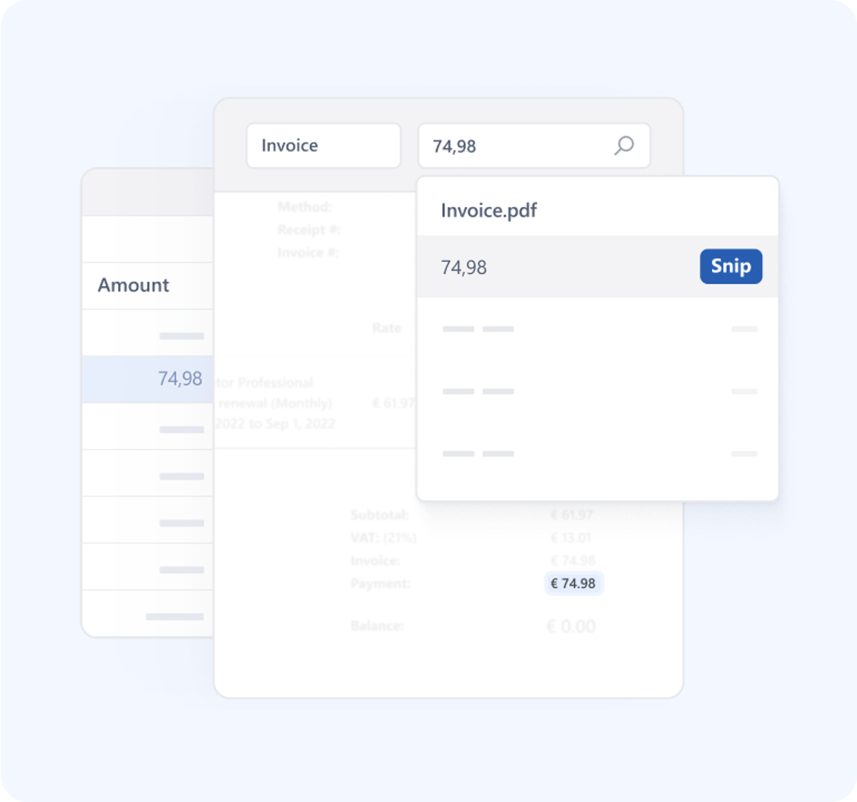 Extract with DataSnipper