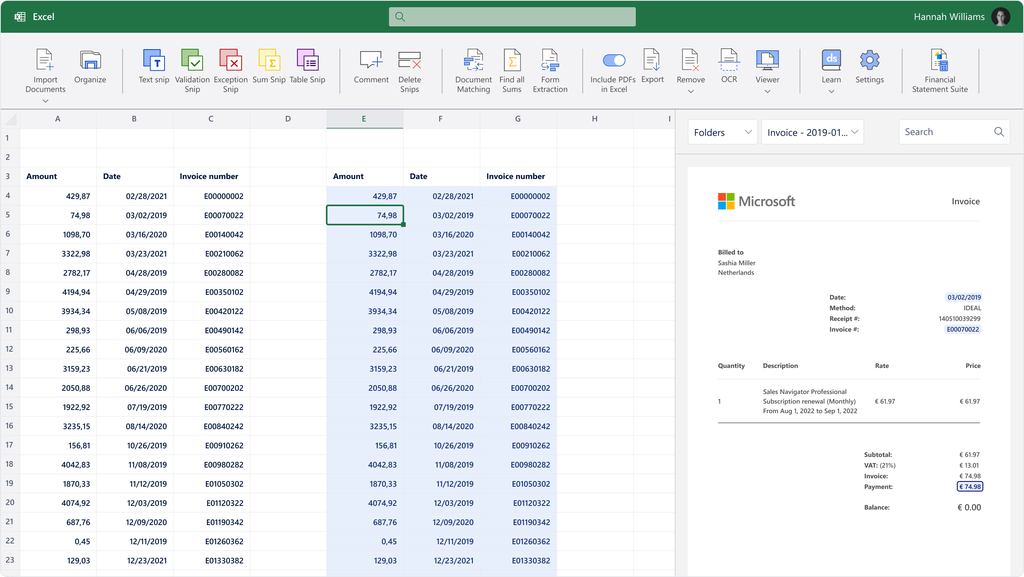 DataSnipper - Intelligent Automation Platform