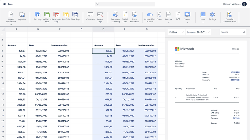 DataSnipper - Intelligent Automation Platform