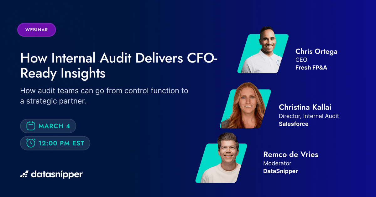 Webinar: How Internal Audit Delivers CFO-Ready Insights