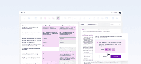 Analyze with DataSnipper
