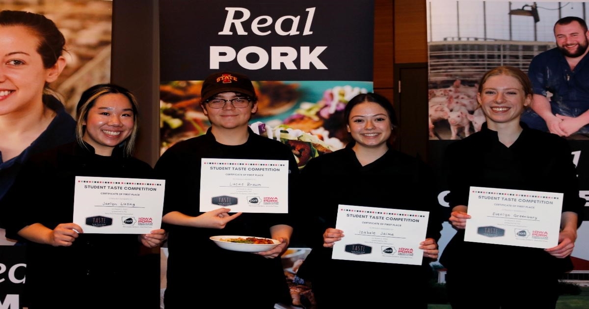 IPPA student Taste competition highlights pork blade steak