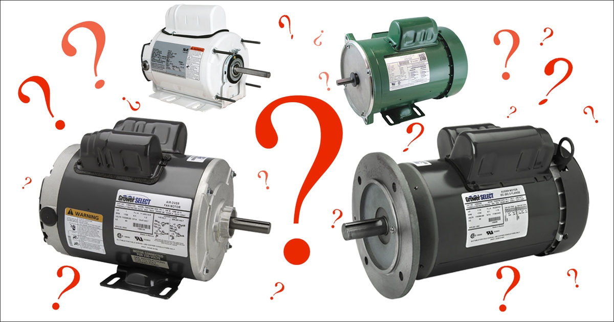 Comparing OEM and catalog motors.