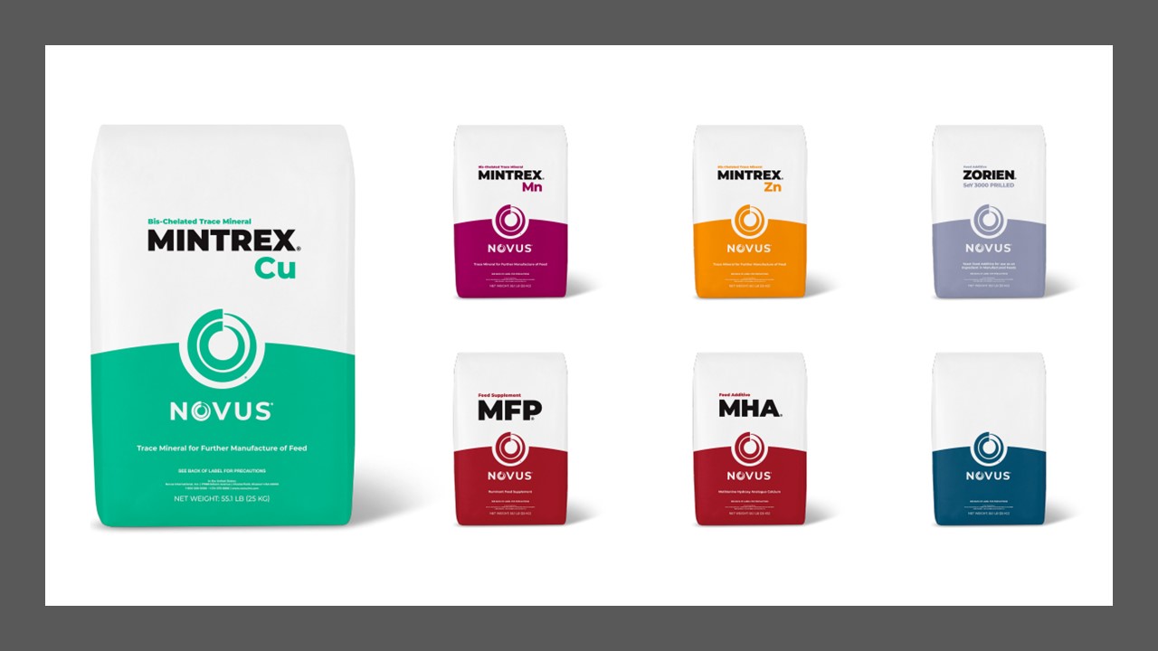 NOVUS unveils new logos, packaging