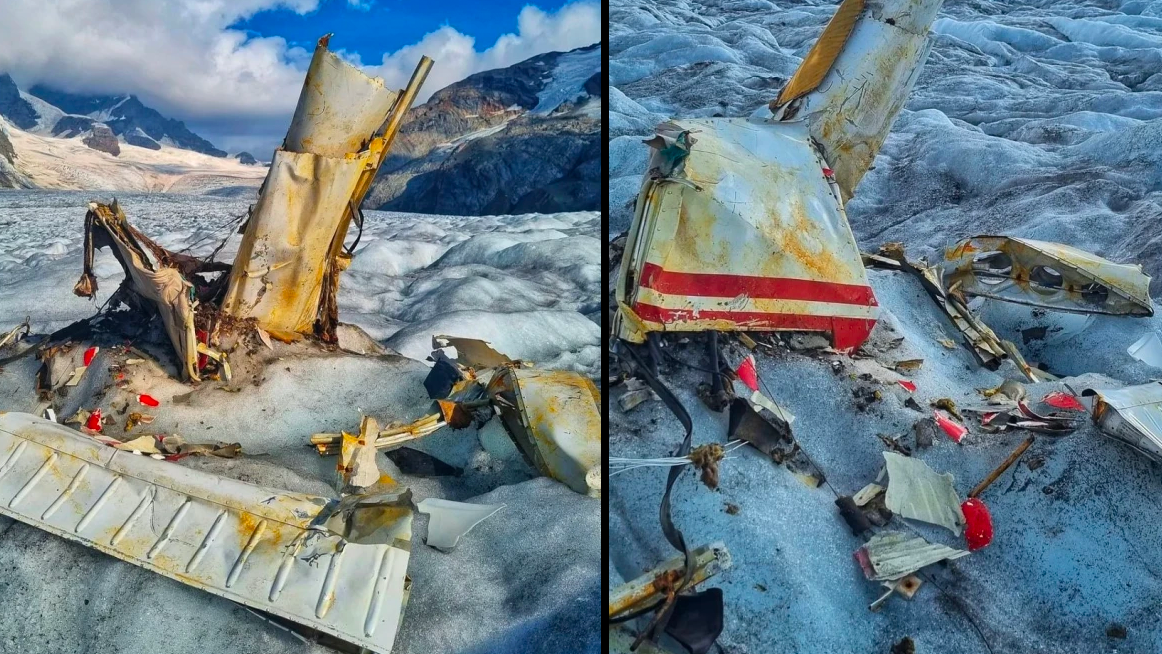 Planes Found Frozen In Ice