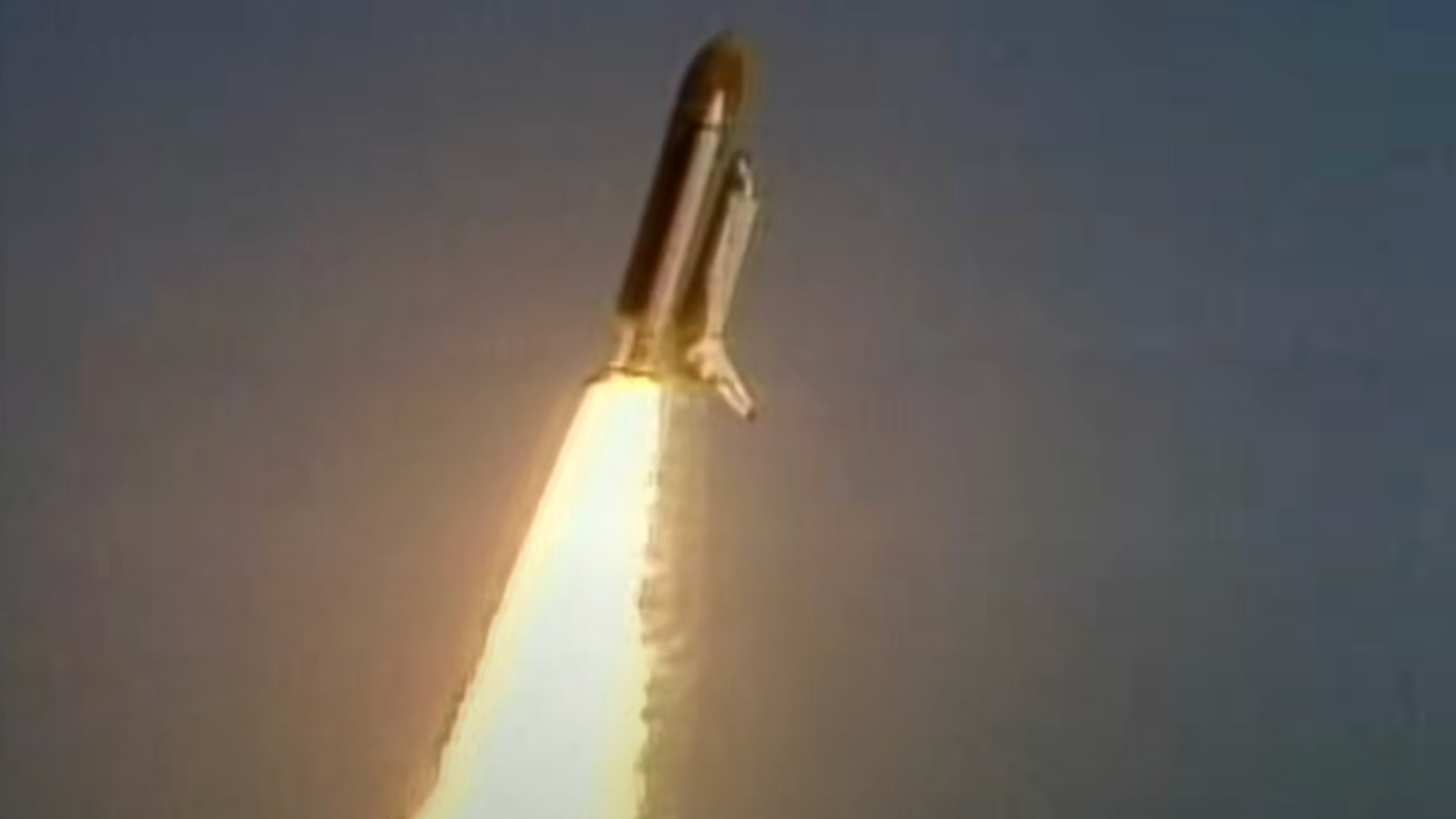 Space Shuttle Challenger Crying