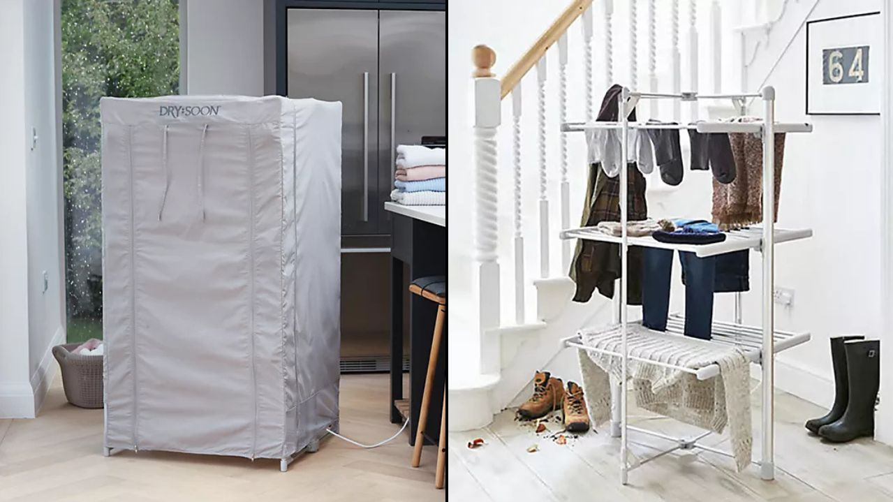 Lakeland s bestselling 3 tier heated clothes airer bundle has whopping 100 off for limited time only News LADbible