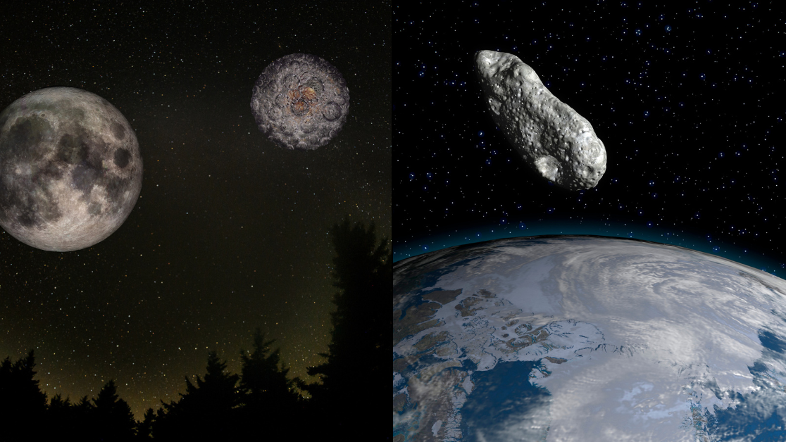 The Moon Around World