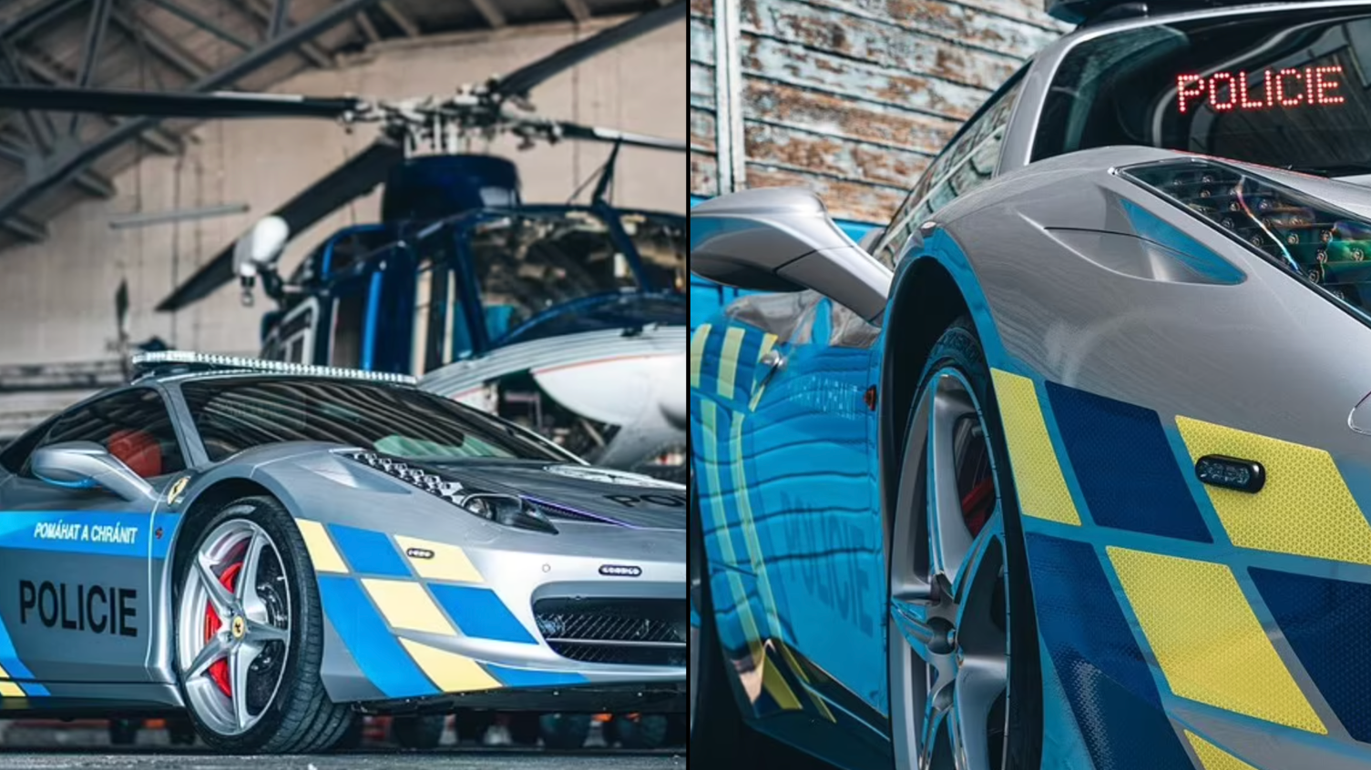Police Turn Confiscated Ferrari Into Patrol Car That Will Hunt Down The ...