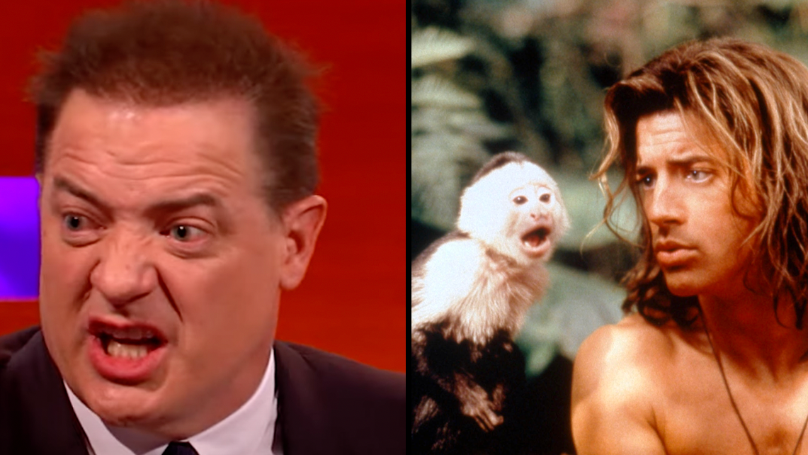 Brendan Fraser still hates the monkey from 'George of The Jungle ...