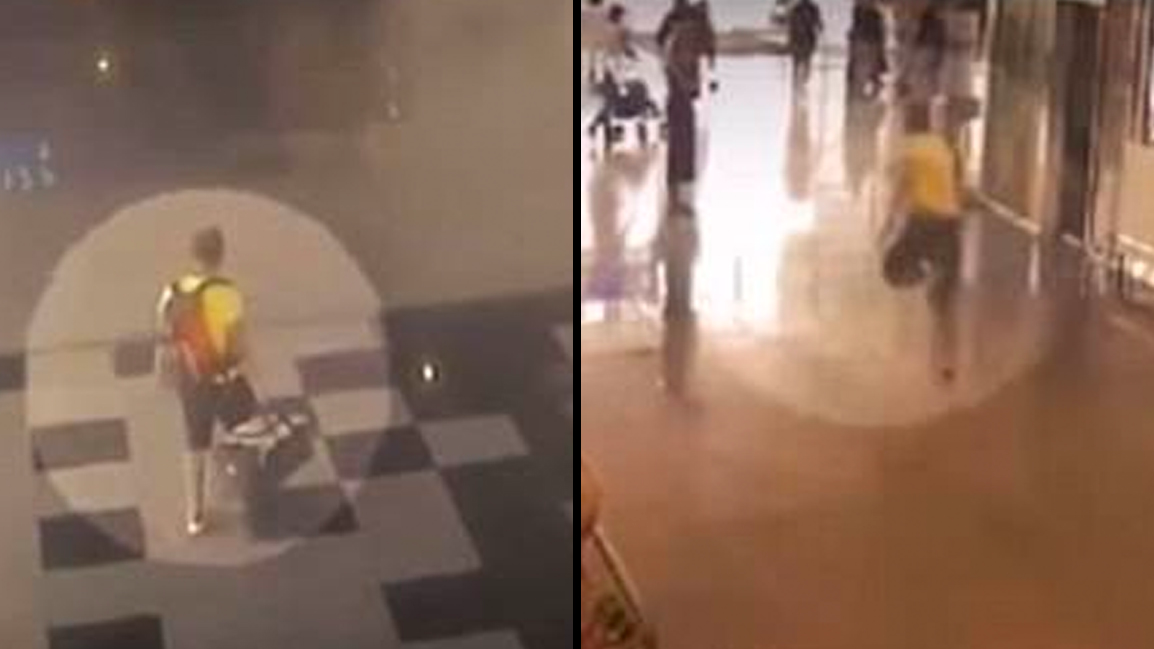 Airport security footage shows last known sighting of 'most famous ...