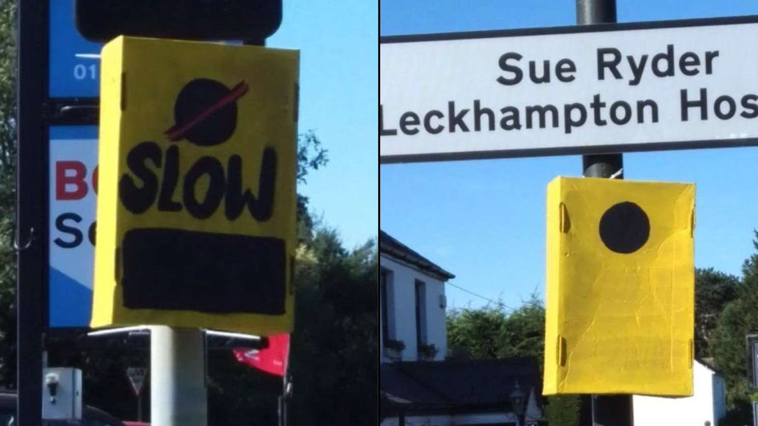 Frustrated locals erect fake speed camera boxes and say it's helped ...