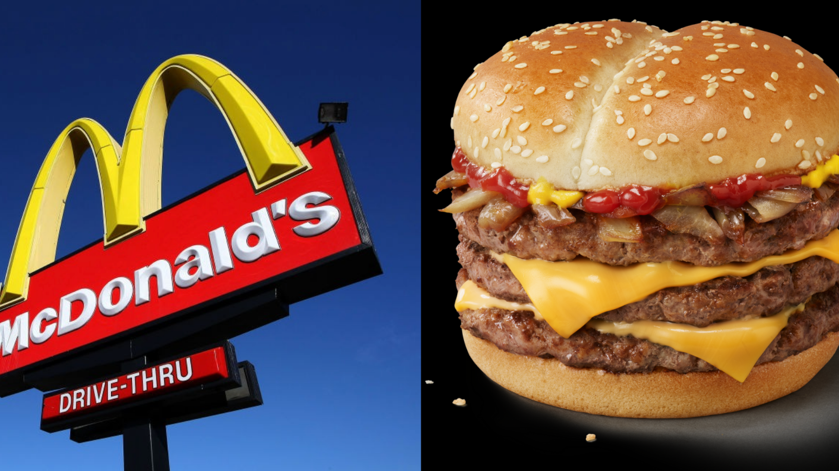 New burger from mcdonalds store