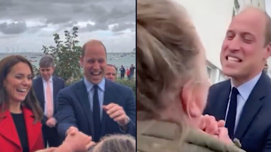 Welsh gran with 'no teeth' leaves Prince William and Kate Middleton in ...