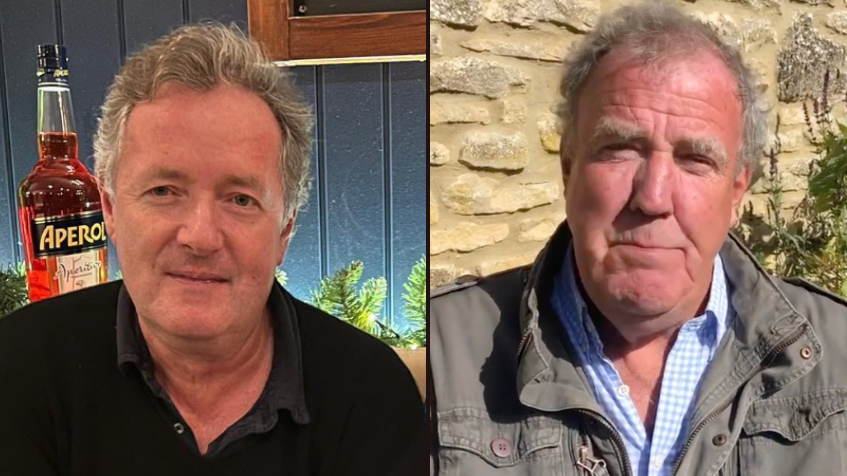 Jeremy Clarkson Punches Piers Morgan