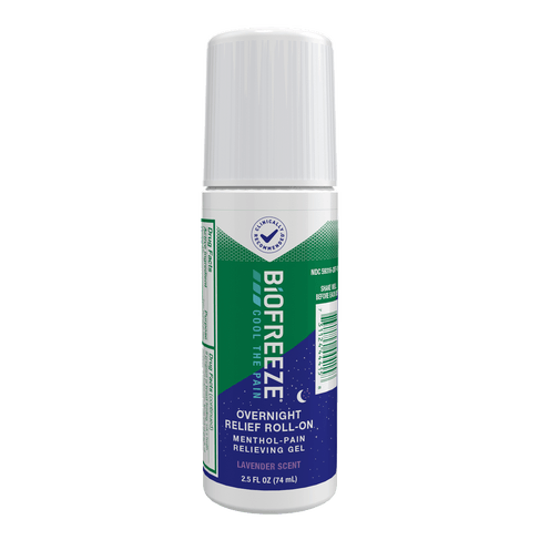 Biofreeze Overnight Relief Roll-On, 3 oz. | Biofreeze US