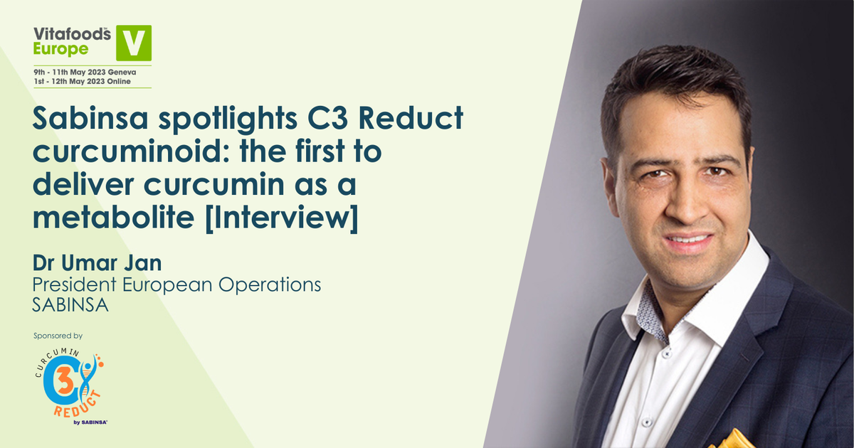 Sabinsa spotlights C3 Reduct curcuminoid: the first to deliver curcumin ...