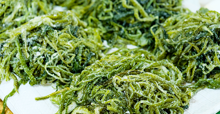 Seaweed iodine store