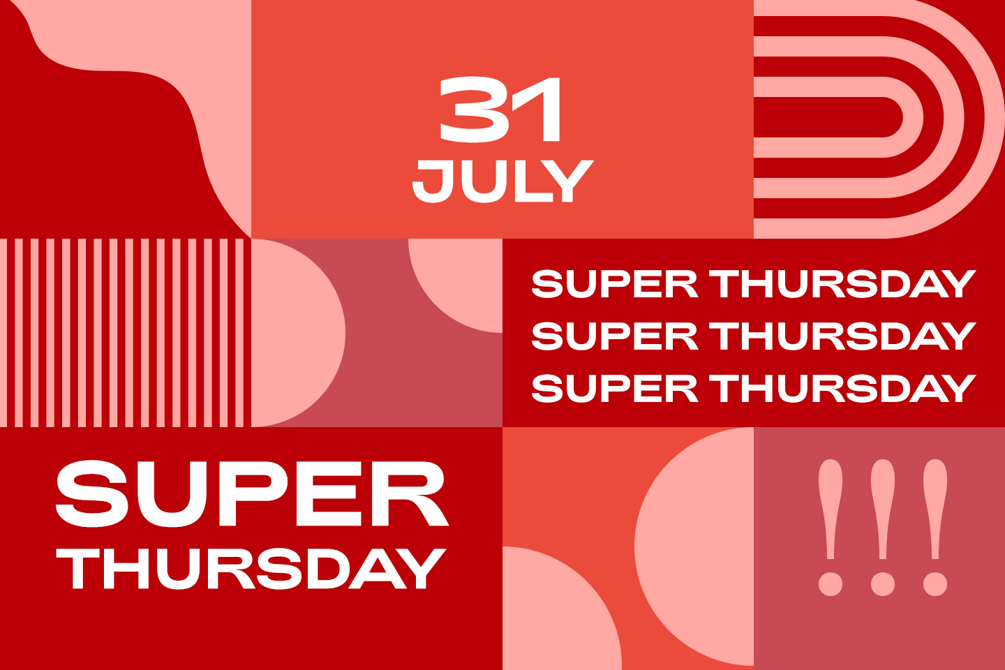Super Thursday July 31 | Fashion Arena Prague Outlet