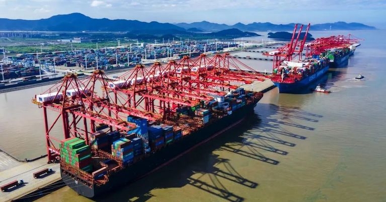 Major Chinese ports container volume up 4.4% in late Sep