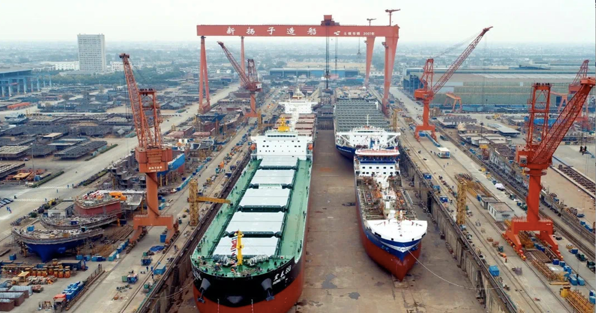 Yangzijiang Shipbuilding orderbook hits $20 billion