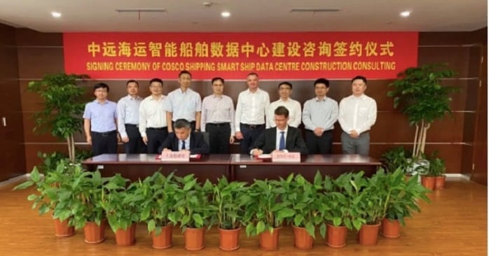 Cosco Shipping and DNV GL works on smart ship data development