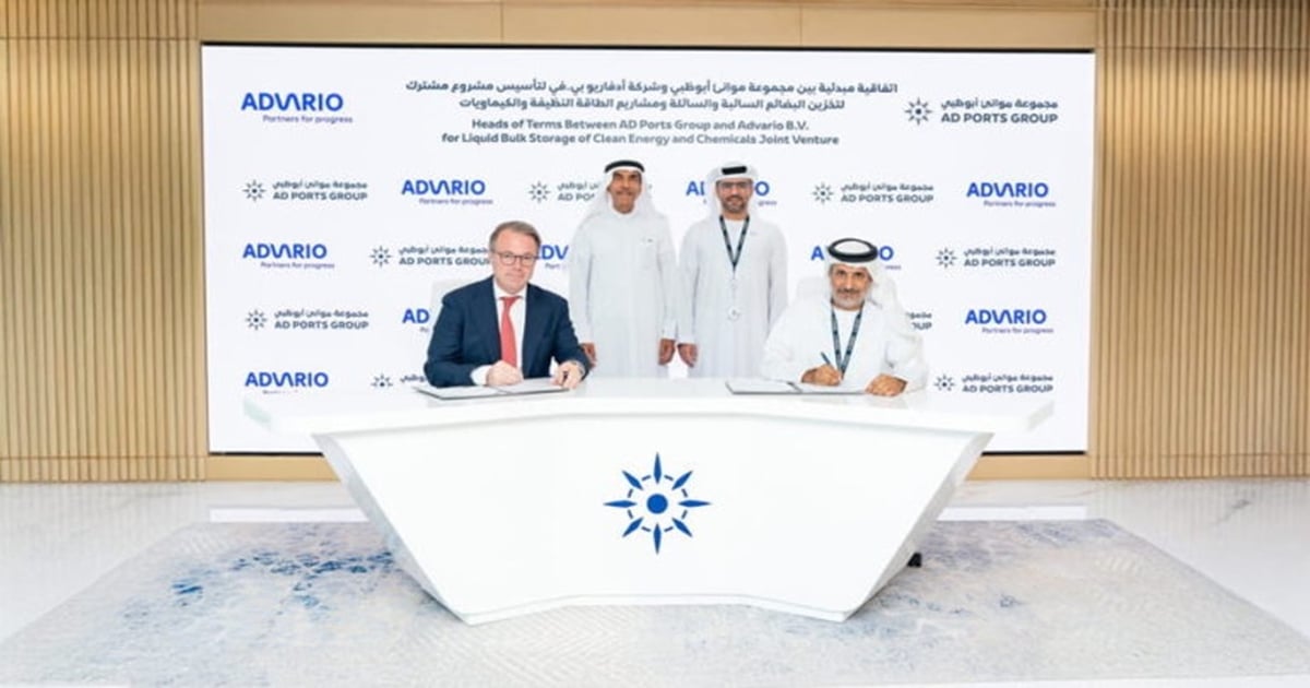AD Ports and Advario plot green energy venture