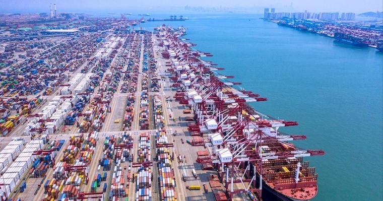 Qingdao port adds two automated container berths