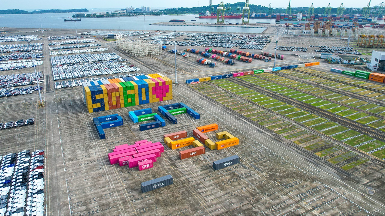 Top container lines join PSA in celebrating Singapore’s 60th birthday