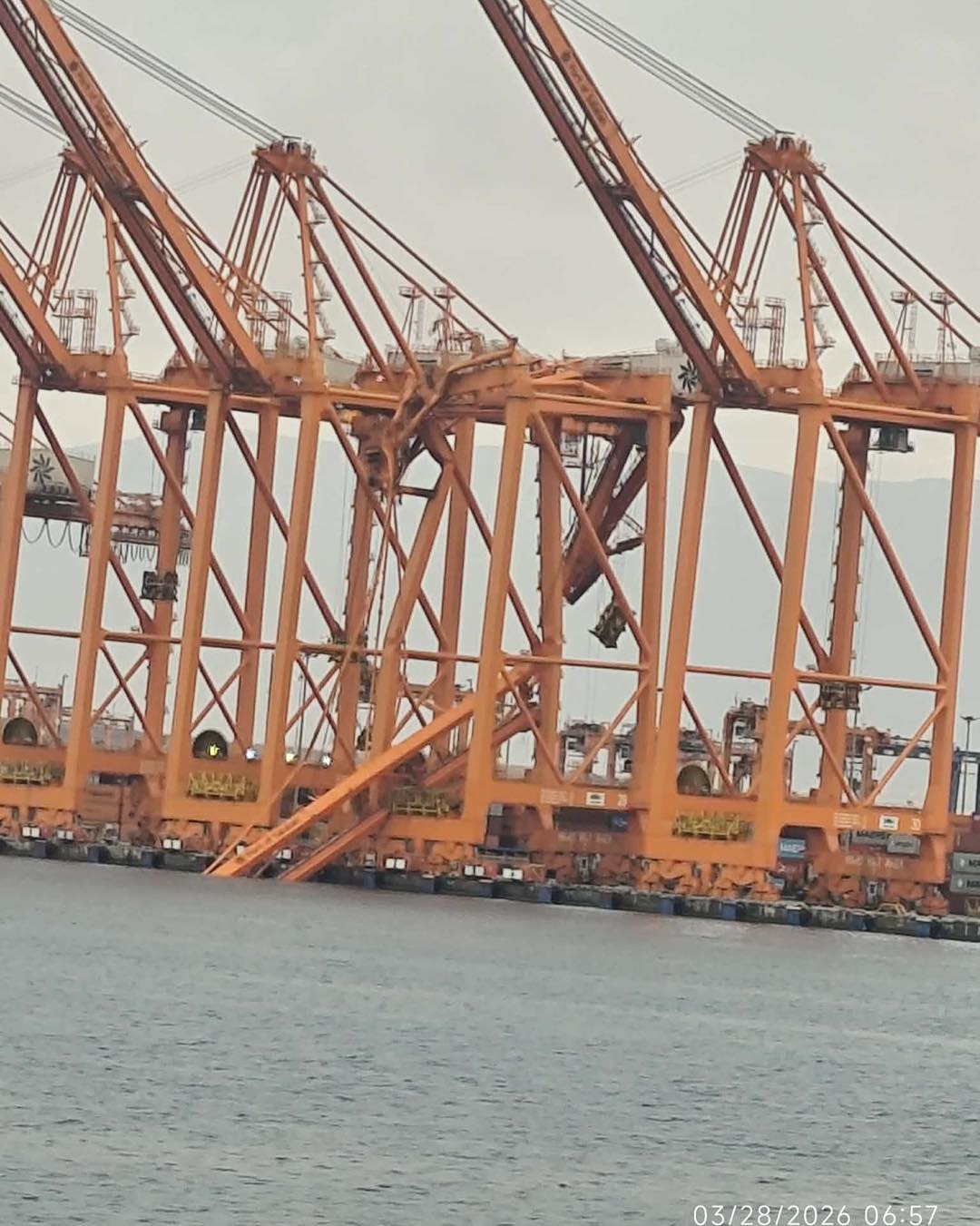 Salalah container port hit by drone
