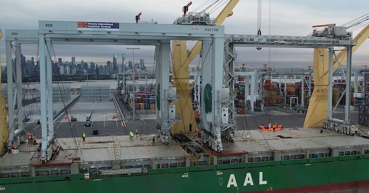 ICTSI’s Victoria Container Terminal adds automated stacking cranes