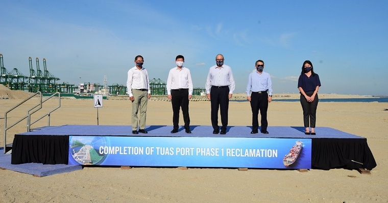 First berths at Singapore’s Tuas Port to be operational by year end