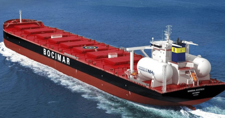 Nantong CIMC SOE bags first liquid ammonia bulker fuel tank order