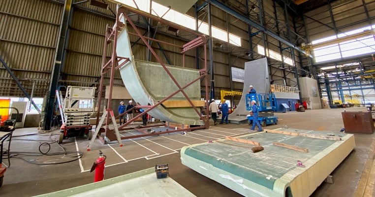 Milestone towards sustainable composite ship construction
