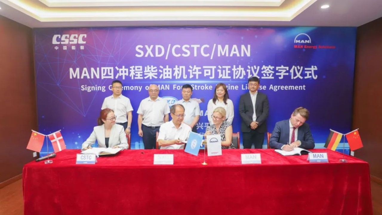 MAN ES extends collaboration with CSSC’s engine and trading units