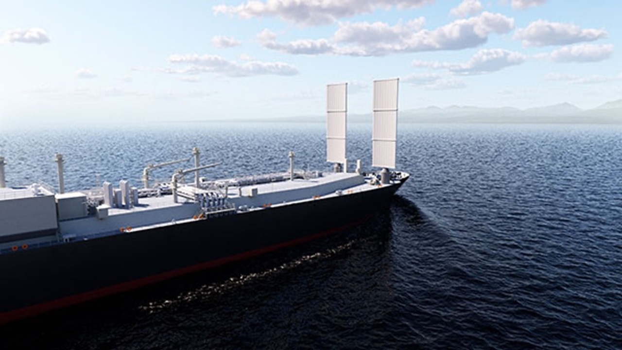 World first approval for LNG carrier with wind propulsion