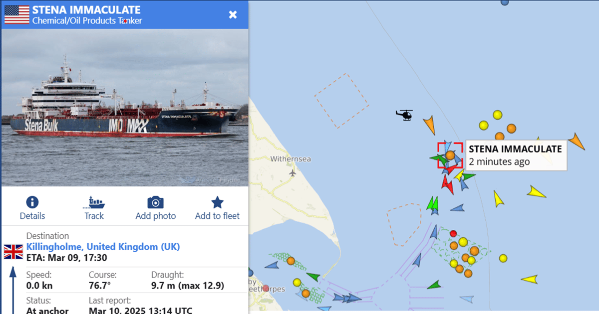 Update: All 37 crew accounted for after allision off UK