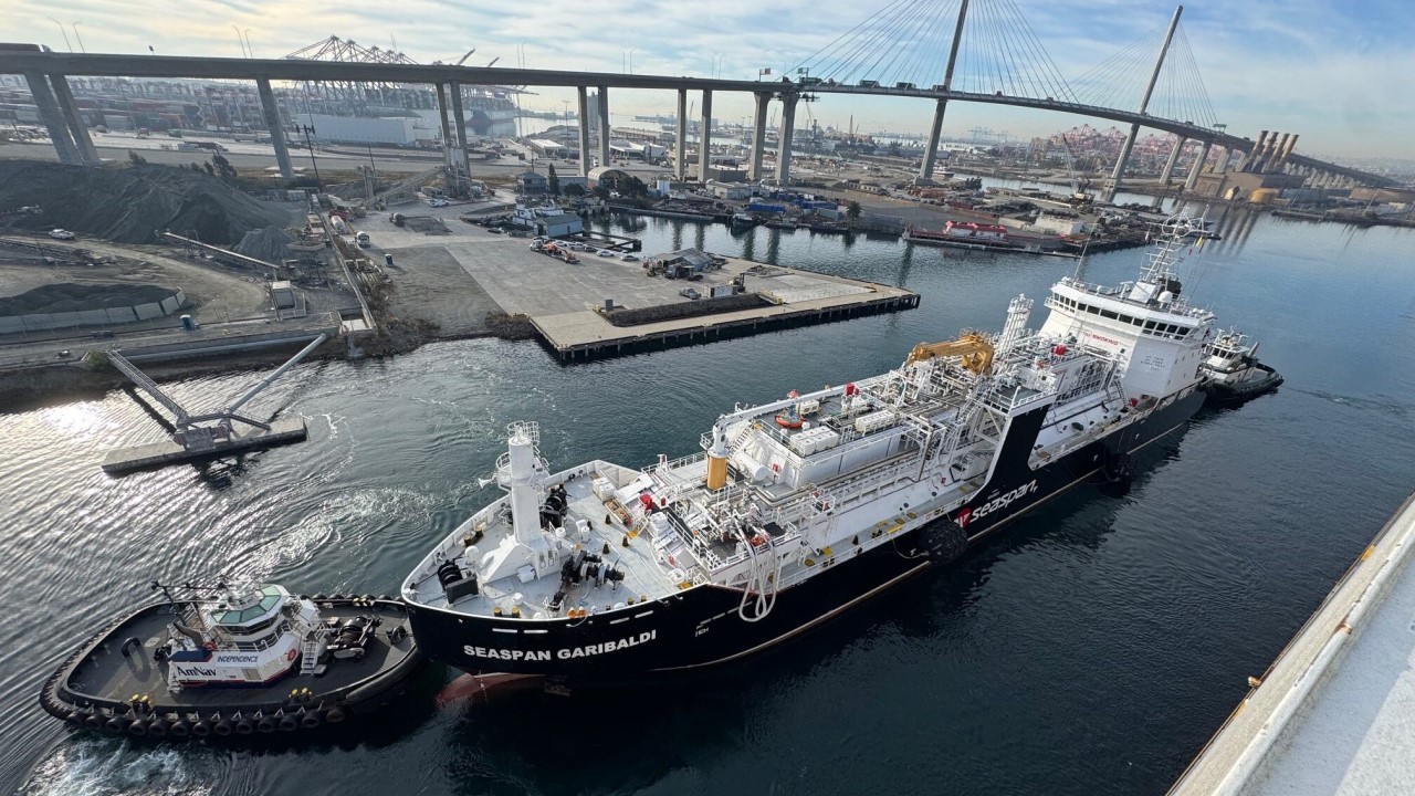 Seaspan Energy completes first STS LNG transfer in Long Beach