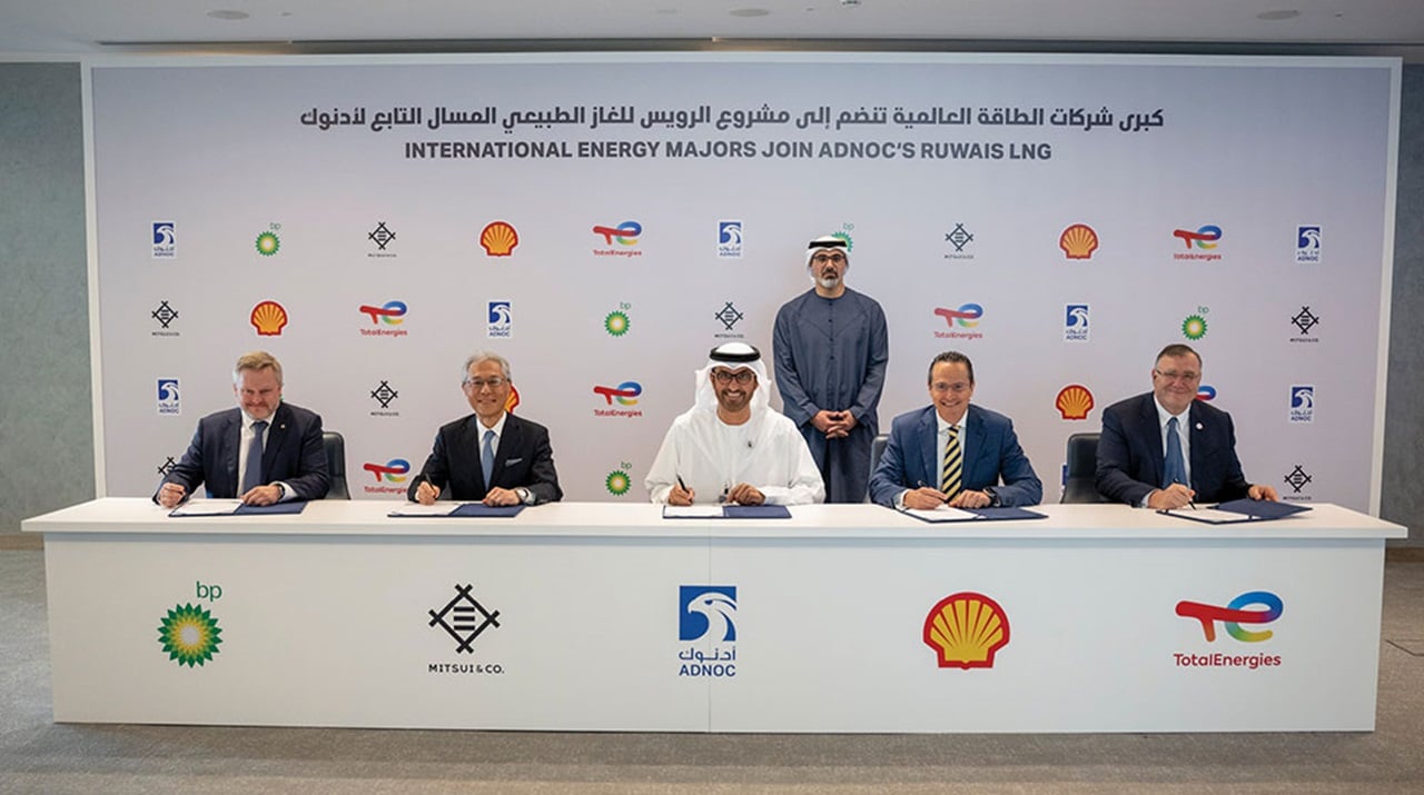 BP, Shell, TotalEnergies and Mitsui invest in Abu Dhabi LNG project
