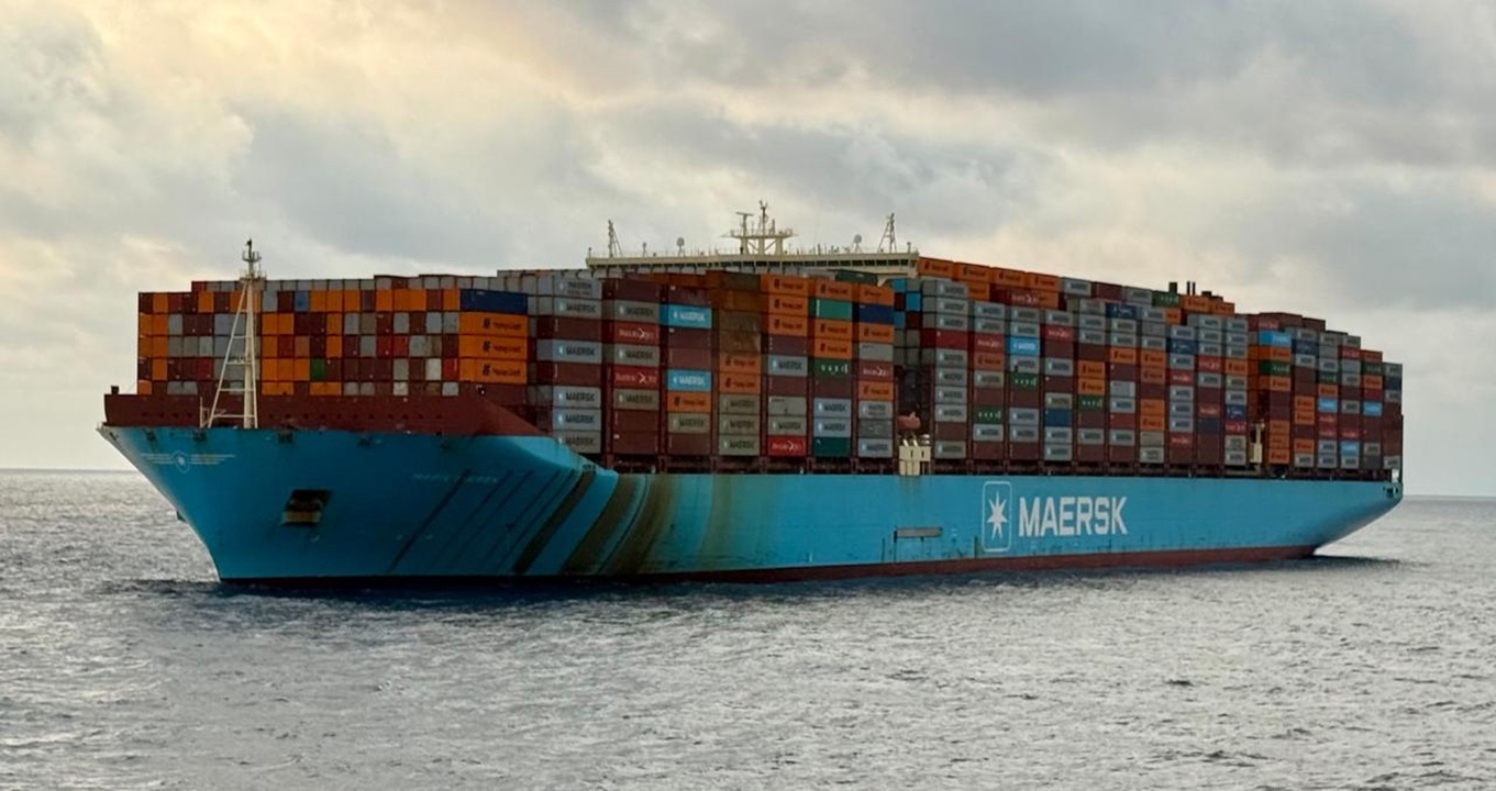 General average declared on the Marie Maersk
