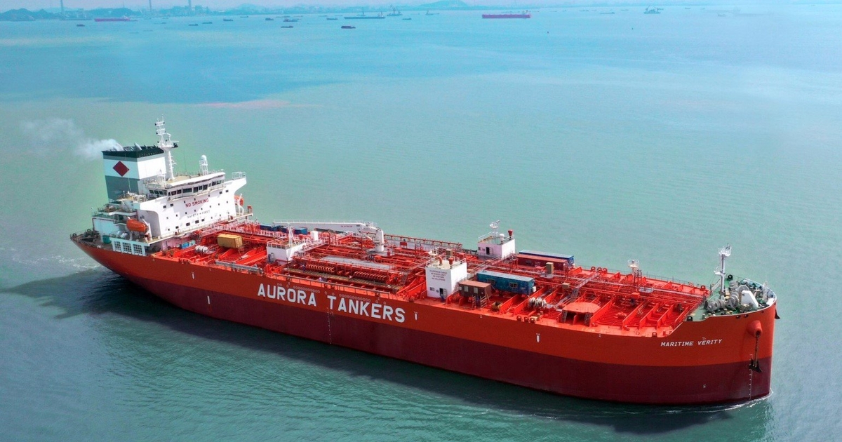 Aurora tankers completes eight-vessel newbuild series