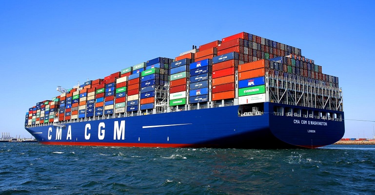 CMA CGM ship loses 44 containers in South African storm