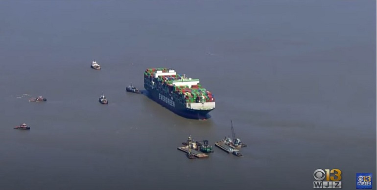 Ever Forward goes nowhere as first refloating attempt fails