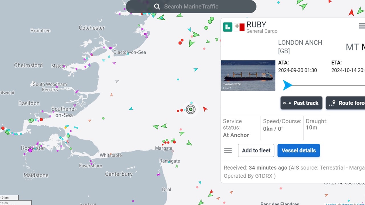 Confusion surrounds fate of stricken bulker Ruby off UK coast