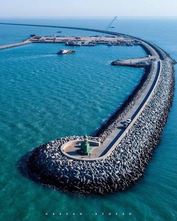 Is Al Faw Grand Port inching to completion in Iraq?