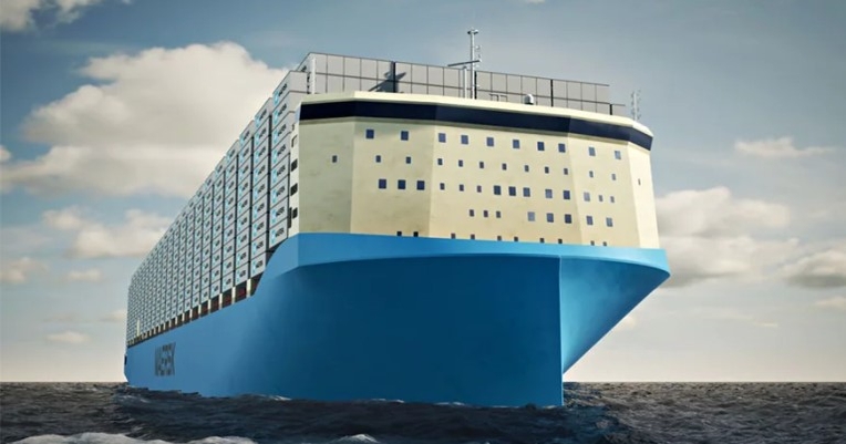 Maersk cuts a decade off zero emissions target