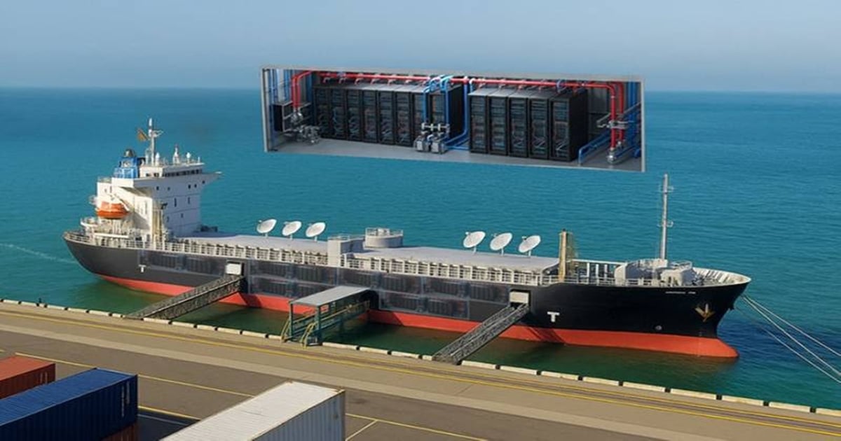 MOL and Hitachi plan vessel conversions to floating data centres
