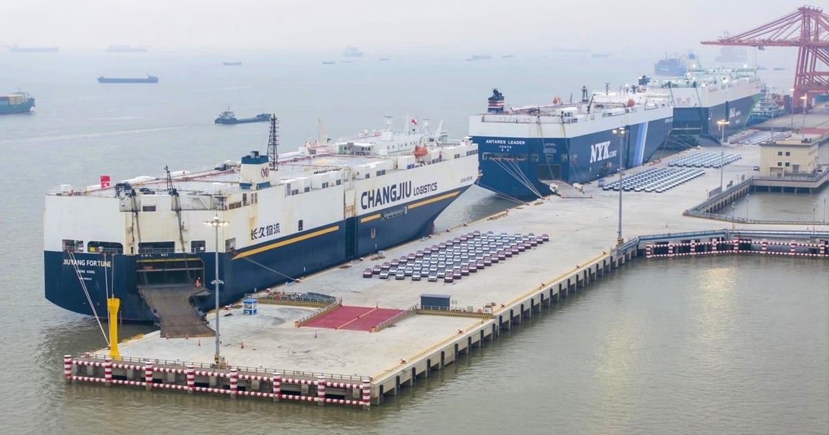 Largest Yangtze River auto terminal starts operation