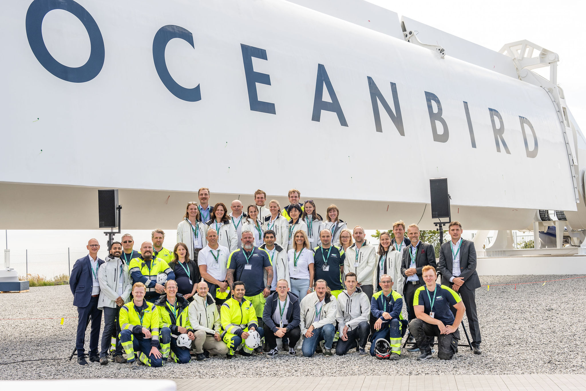 Oceanbird demonstrates first rigid wing sail in Sweden